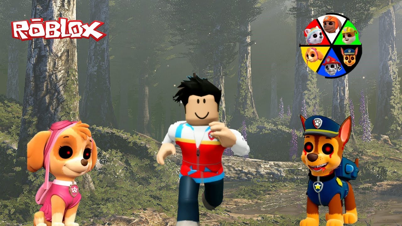 ROBLOX - Ryder da Patrulha Canina do Bem Testa a sua Nova Arma de Laser ...
