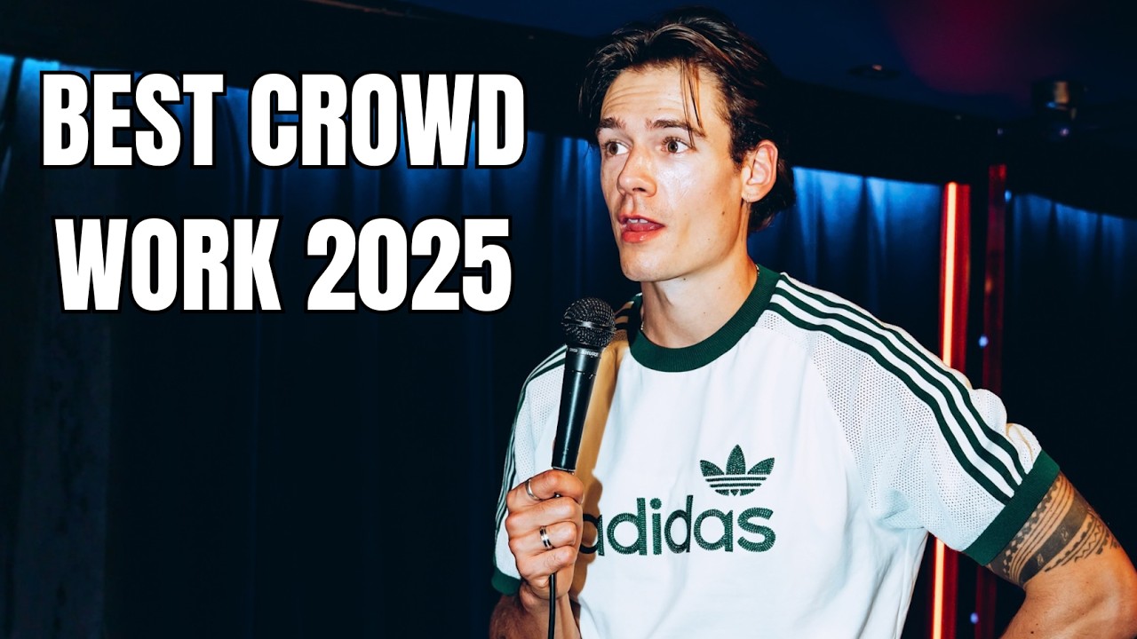Funniest Crowd Work Moments 2025 | Mario Adrion | Stand Up Comedy - YouTube