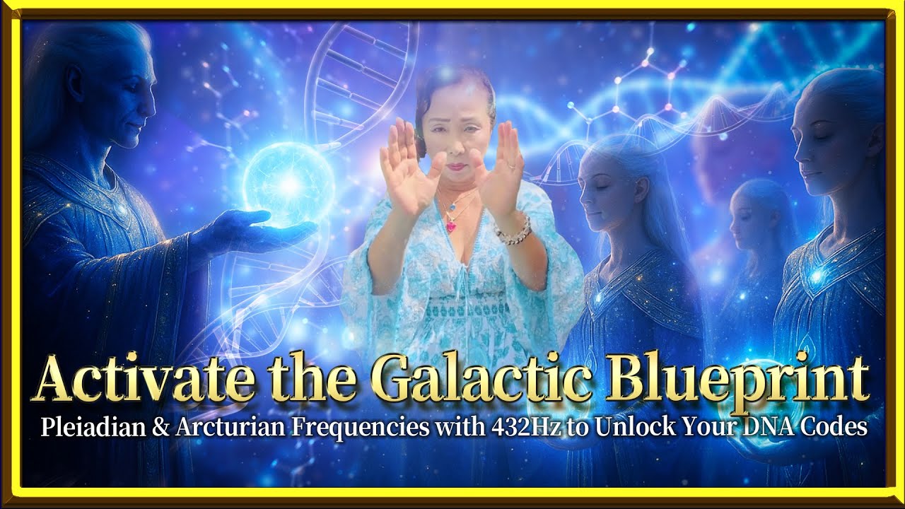 Activate the Galactic Blueprint Pleiadian&Arcturian Frequencies with 432Hz to Unlock Your DNA ...