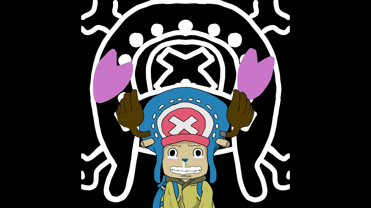 How to draw Chopper from One Piece | Anime speed painting - YouTube