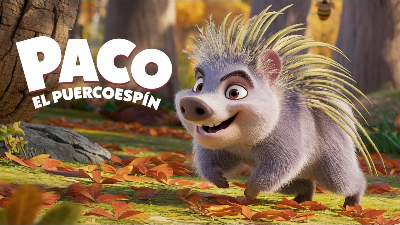 🤣PACO EL PUERCOESPÍN🦔🍎|Canción infantil #bailar y #aprender #familia # ...