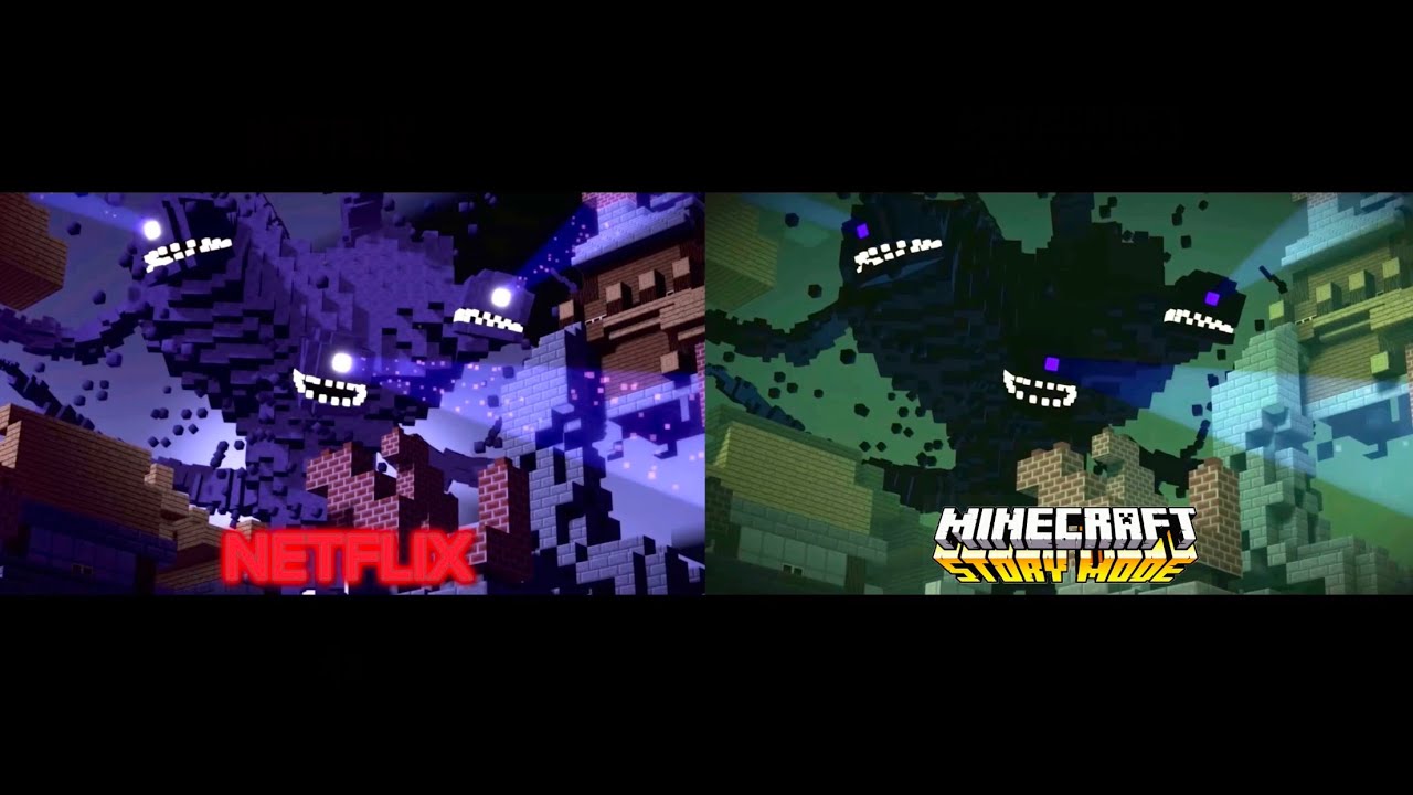 Minecraft: Story Mode | Episode 2 | Boomtown Full scene // Netflix ...