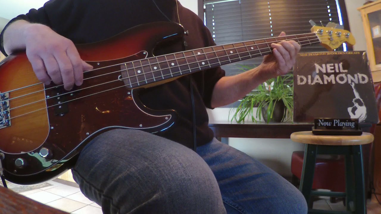Shilo. Neil Diamond. Bass cover. - YouTube