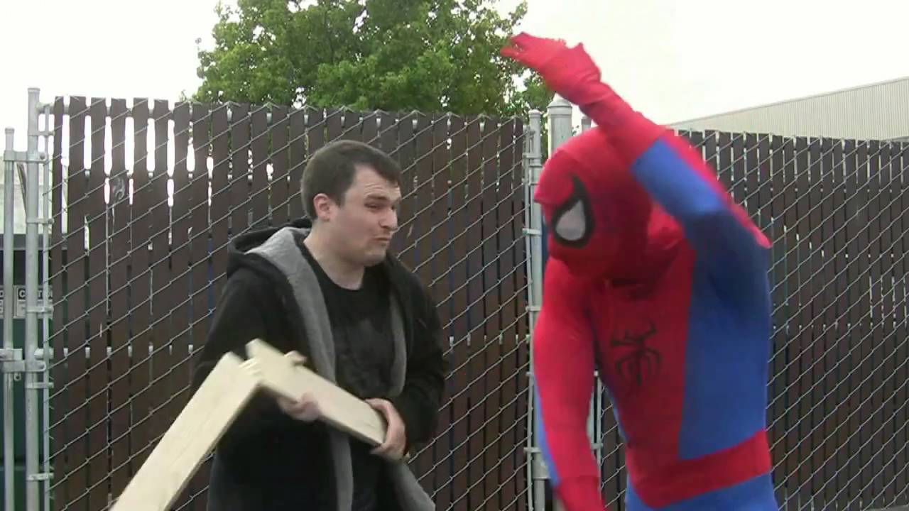 SPIDER-MAN IN REAL LIFE // ЧЕЛОВЕК-ПАУК В РЕАЛЬНОЙ ЖИЗНИ - YouTube
