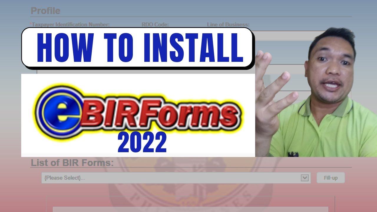 How To Download, Install or Update the Electronic BIR Forms (eBIRForms ...