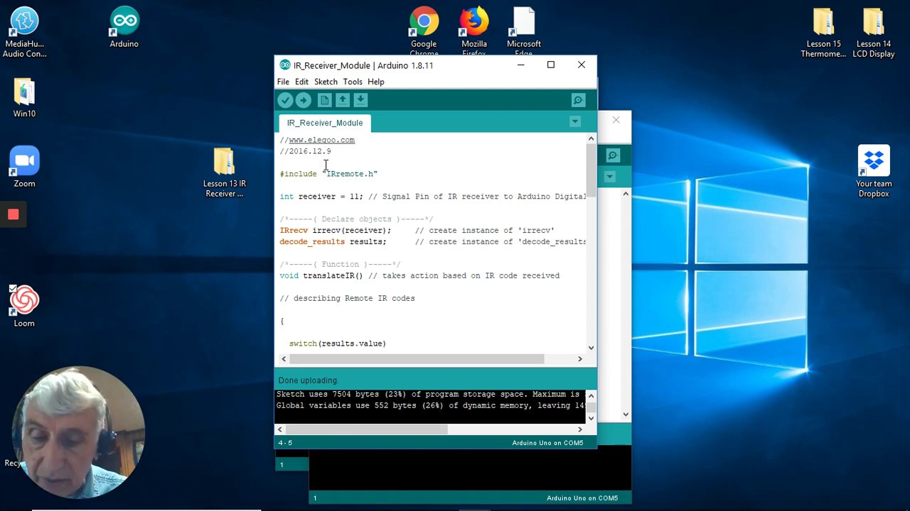 Procedure to get Code and Library for IR Sensor for Arduino - YouTube
