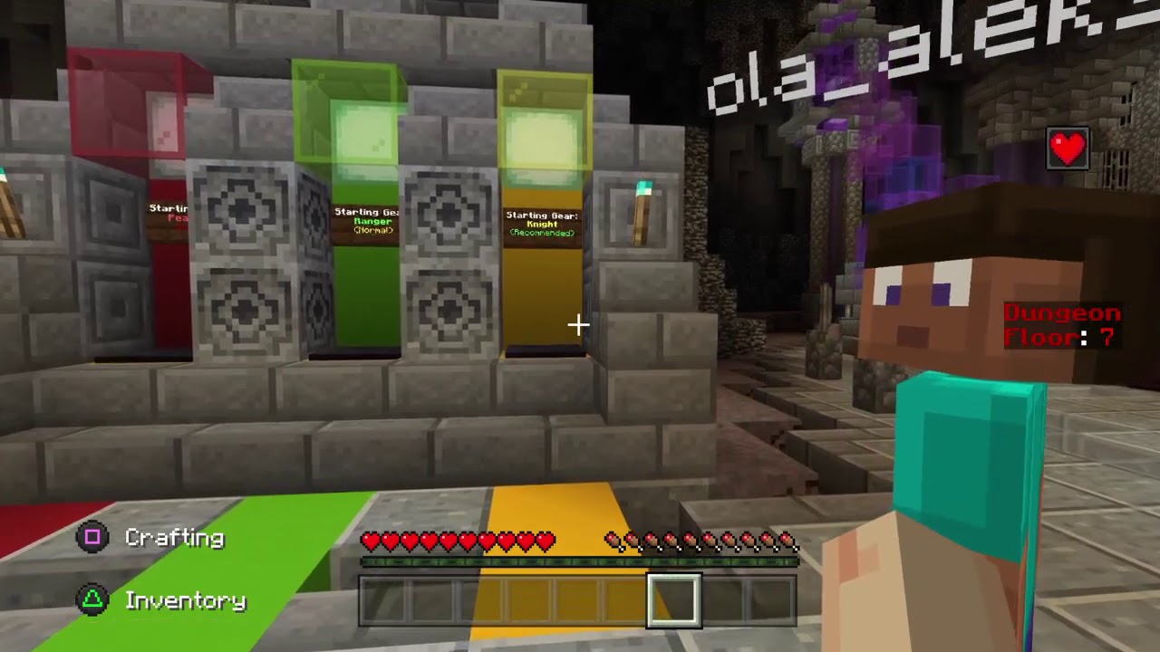 Minecraft lucky block dungeons - YouTube