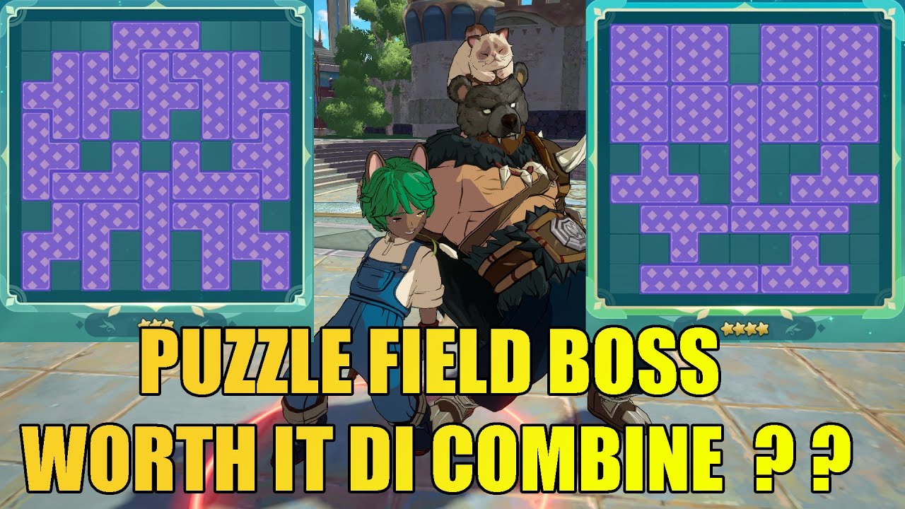 Puzzle Field Boss worth it buat di combine ? - ni no kuni cross worlds ...