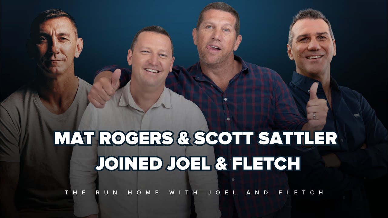 Joel and Fletch with Sportsday hosts Scott Sattler and Mat Rogers - YouTube