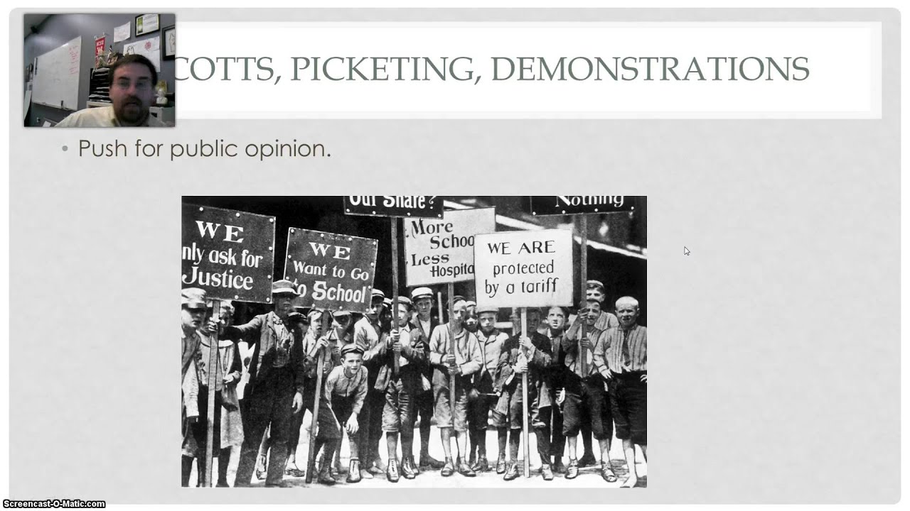 Labor Wars: Unions and Tactics - YouTube