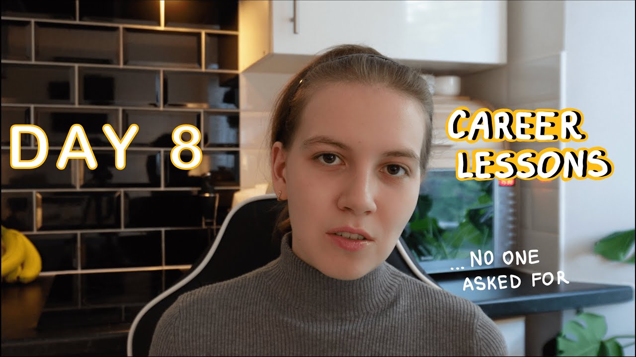 Talking to the Camera Challenge: Career Advice - YouTube