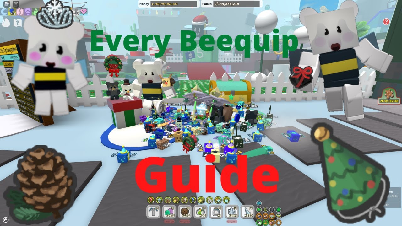 How To Get Every Beequip Guide|Bee Swarm Simulator - YouTube