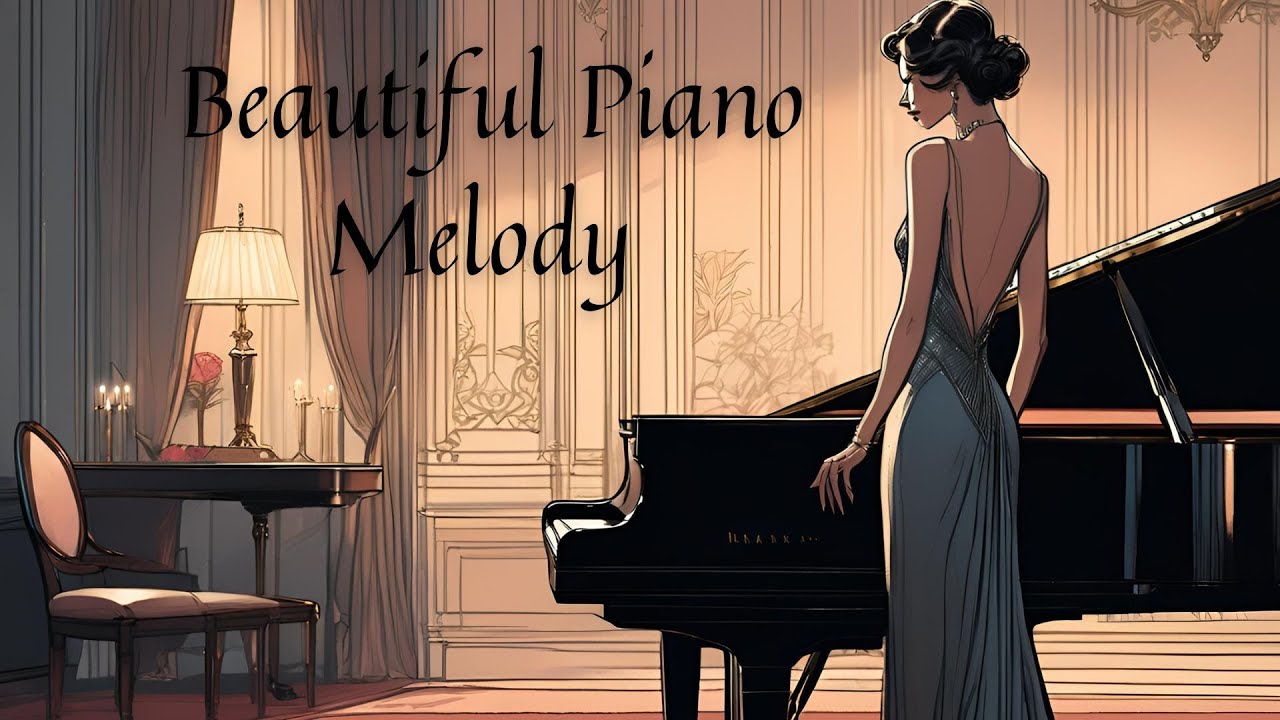 Beautiful Piano Melody [Soothing Instrumental music of melodic and ...