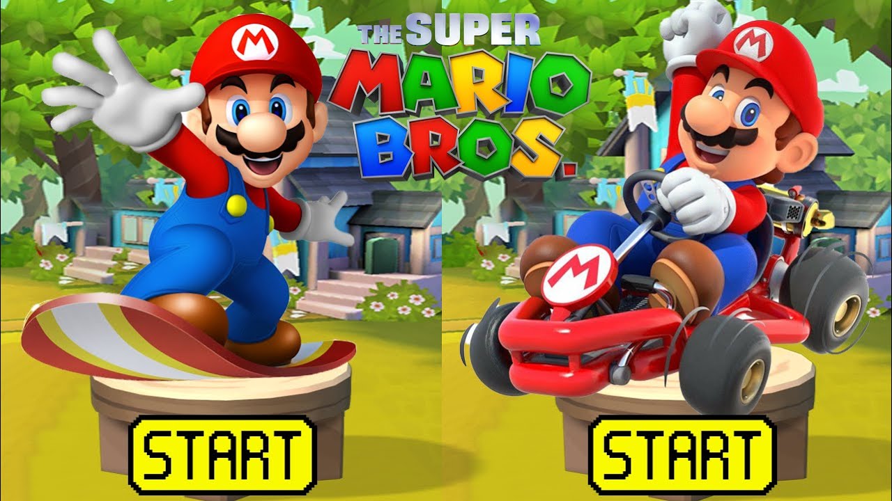 Tag with Ryan vs Subway Surfers - The Super Mario Bros Race - All ...