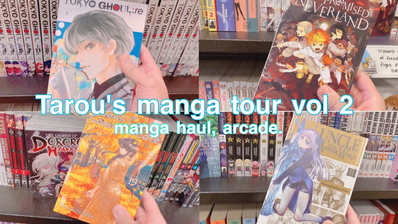【Daily vlog】🚍manga tour at Barnes & Noble vol 2, manga haul,arcade.マンガ ...