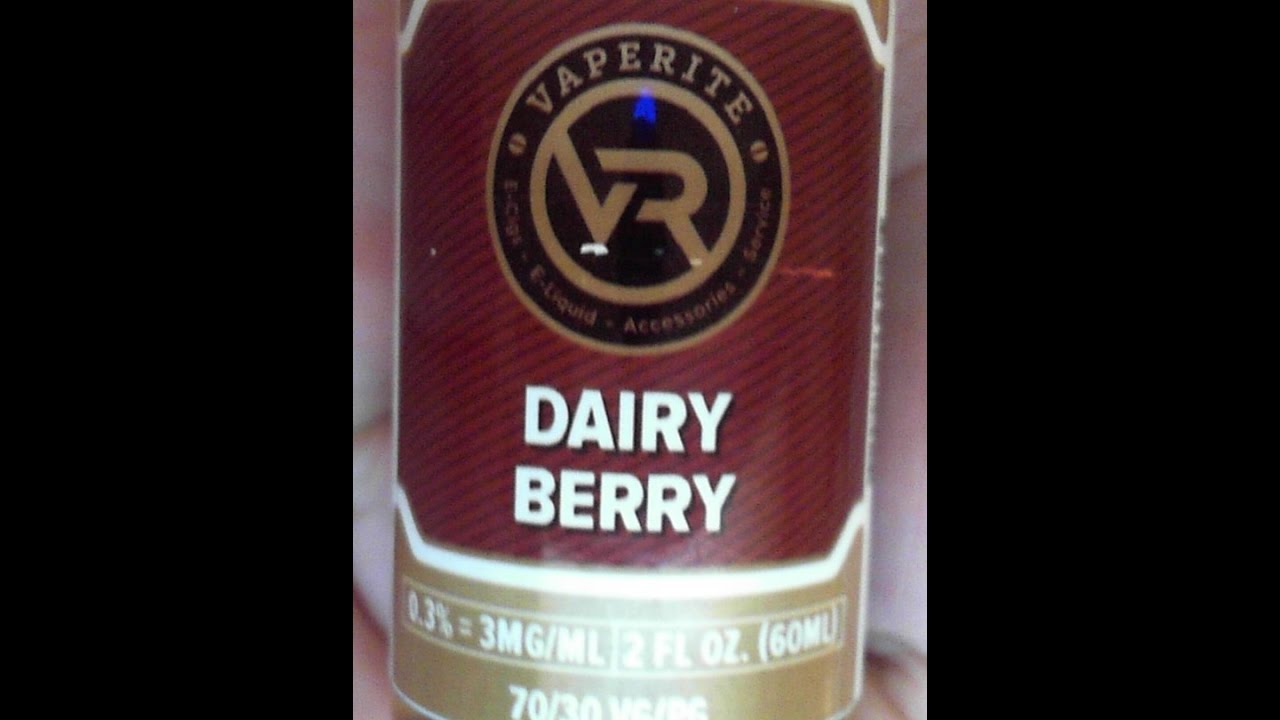 Vape Rite - Dairy Berry - YouTube