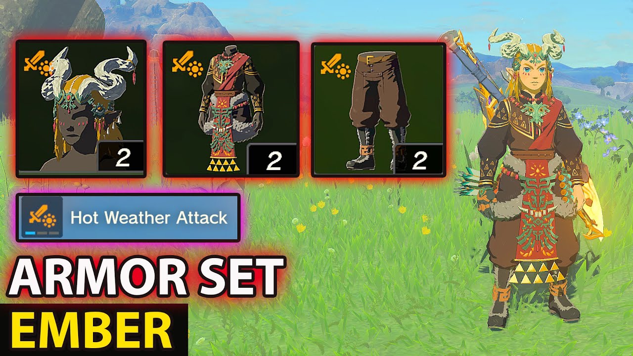 Where You Can Find Hot Weather Attack Armor Set (Ember) Location Guide ...