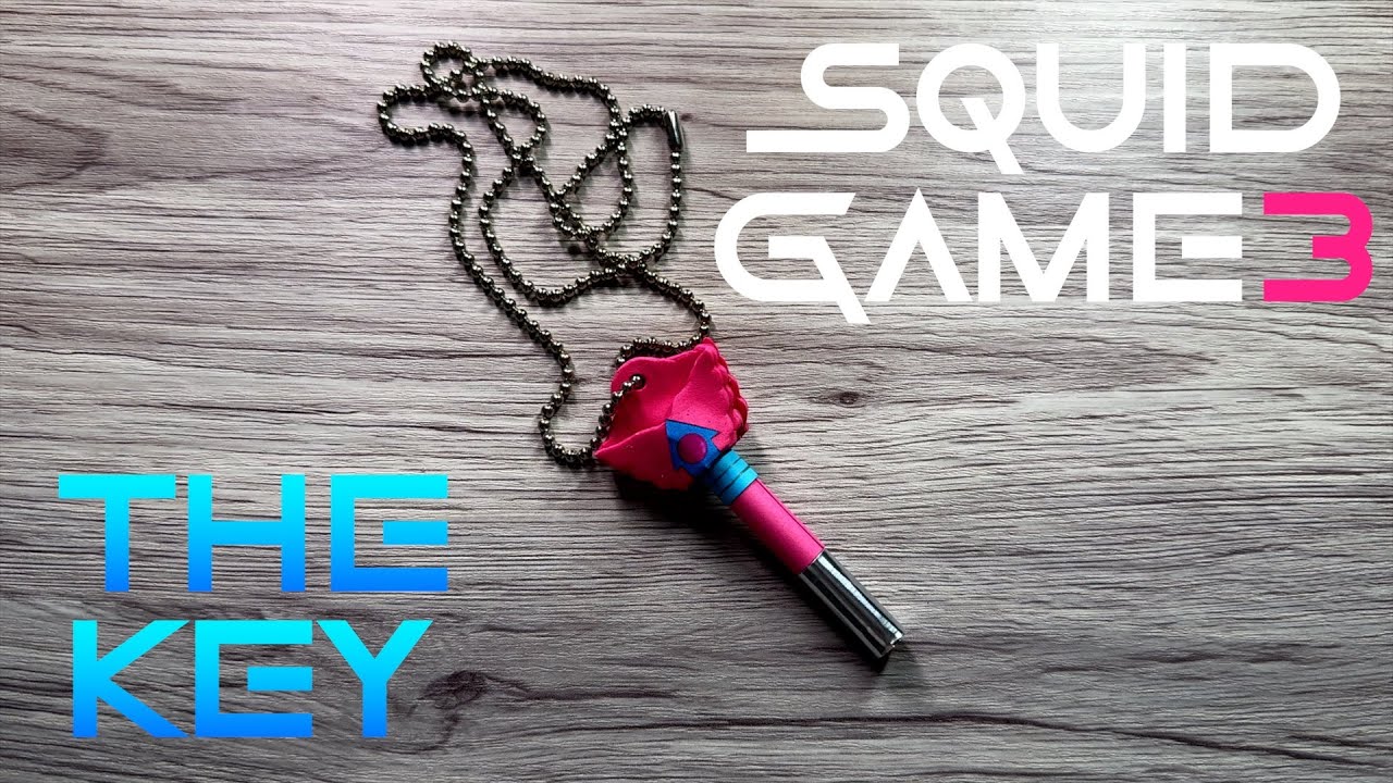 SQUID GAME 3 - THE KEY - DO IT YOURSELF - DIY - YouTube