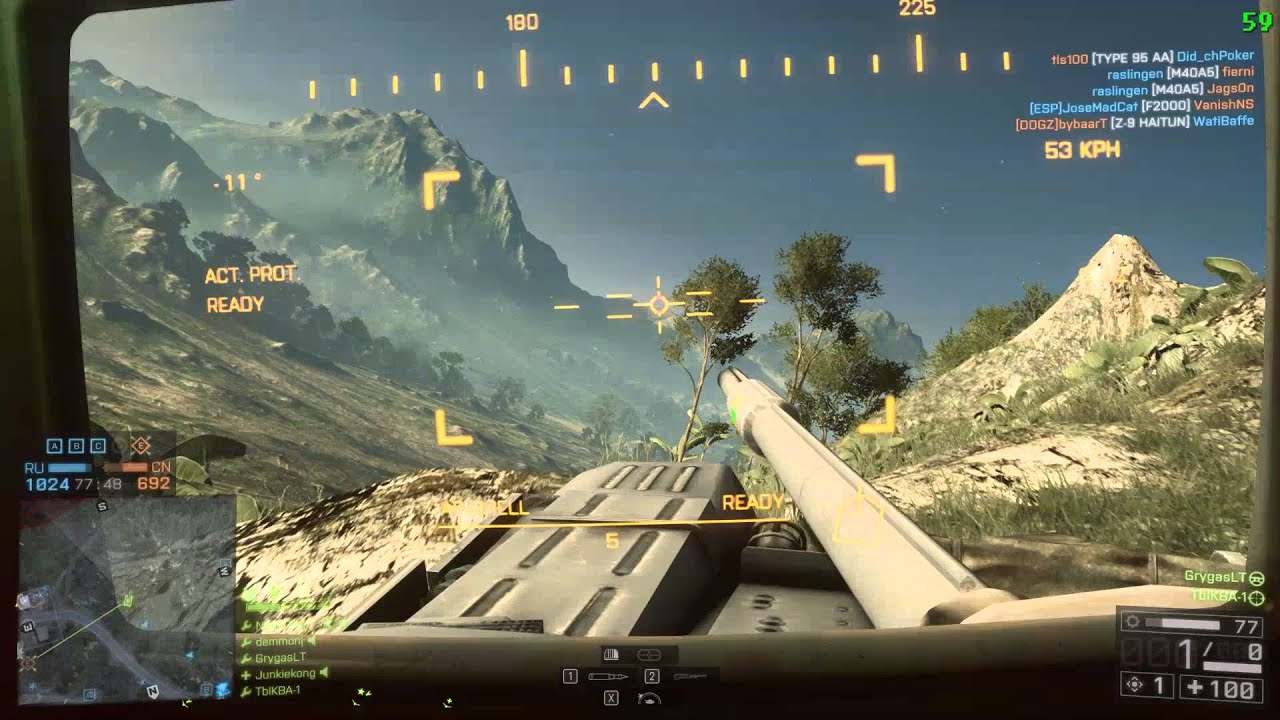 Battlefield 4 PC Rogue Transmission Conquest 64 players - YouTube