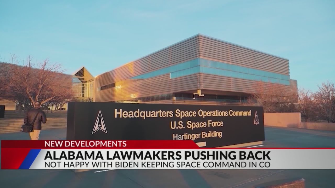 Alabama lawmakers to fight for Space Command - YouTube