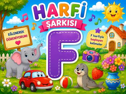 F Harfi Şarkısı | Eğlenceli Harf Şarkıları | Okuma Yazma Öğreniyorum