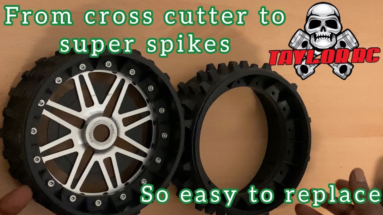 RCMAX WHEELS/TYRES REPLACEMENT SO EASY - YouTube