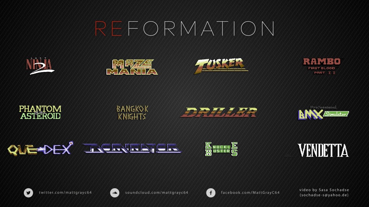 Matt Gray: Reformation Trailer (C64 OST Remakes: Last Ninja 2 ...