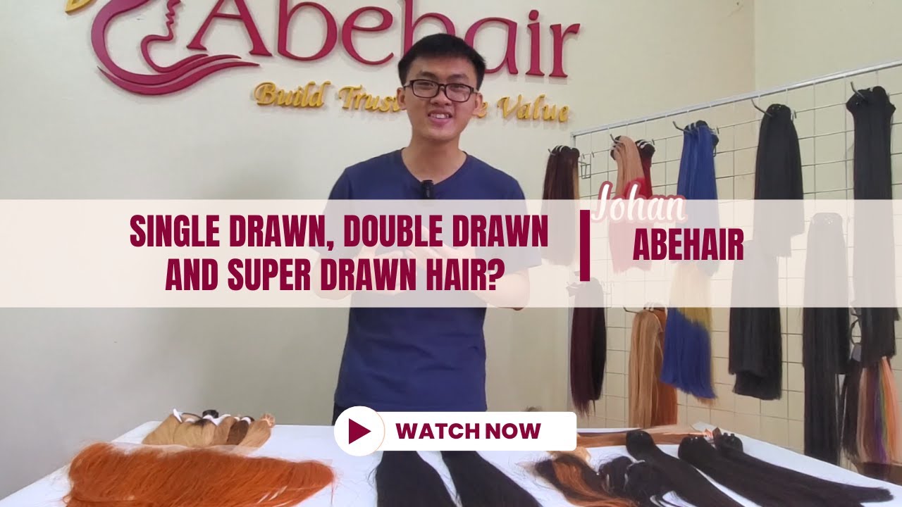 Differences Between Single Drawn, Double Drawn And Super Drawn Hair ...