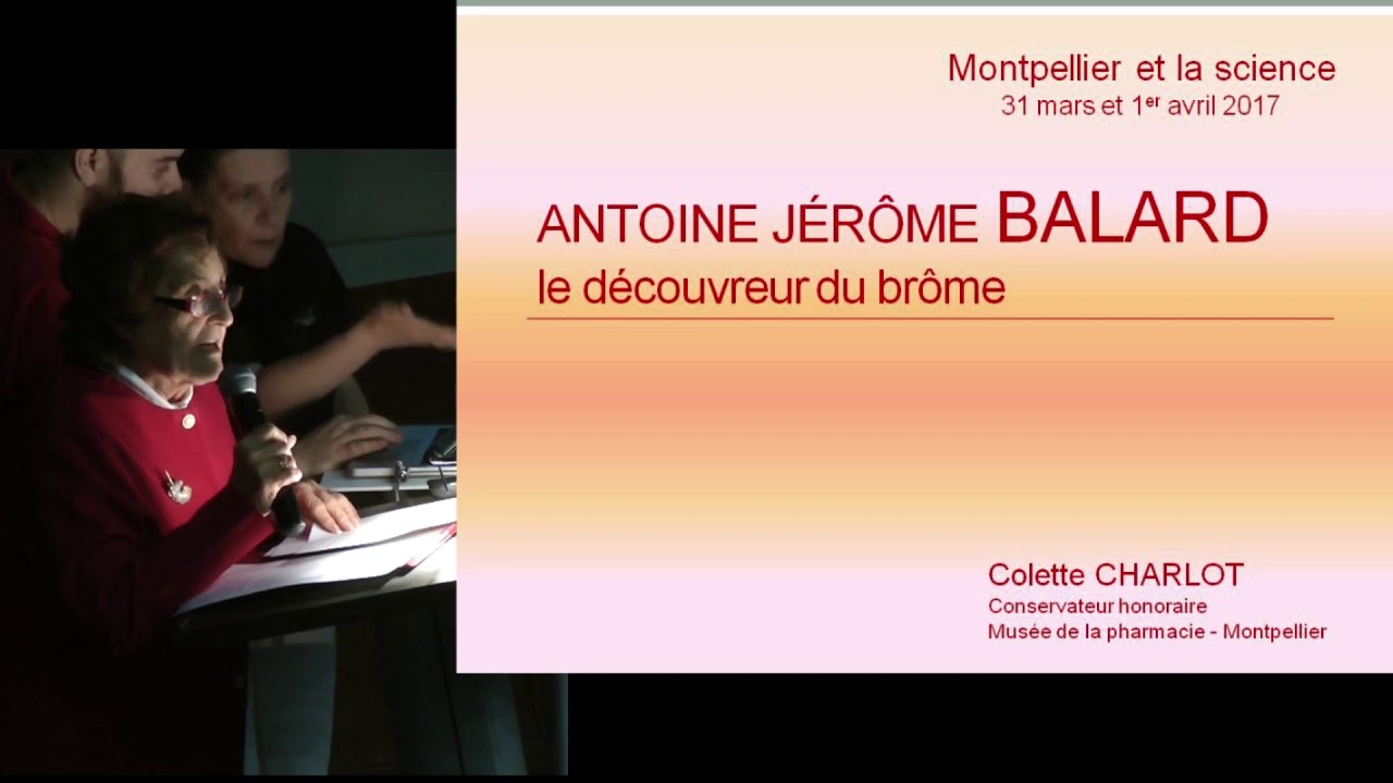 Antoine-Jérôme BALARD (1802-1876), le découvreur du Brome - YouTube