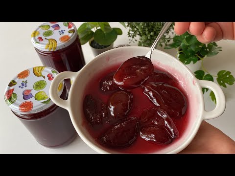HER YIL MUTLAKA YAPTIĞIM 😋KABUKLARI AYRILMAYAN ASLA DAĞILMAYAN❗️TANE TANE MÜRDÜM ERİĞİ REÇELİ👌🏻😍