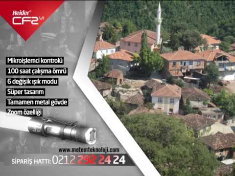 Heider CF2 Super Power 400 Metre Aydınlatma Mesafesi