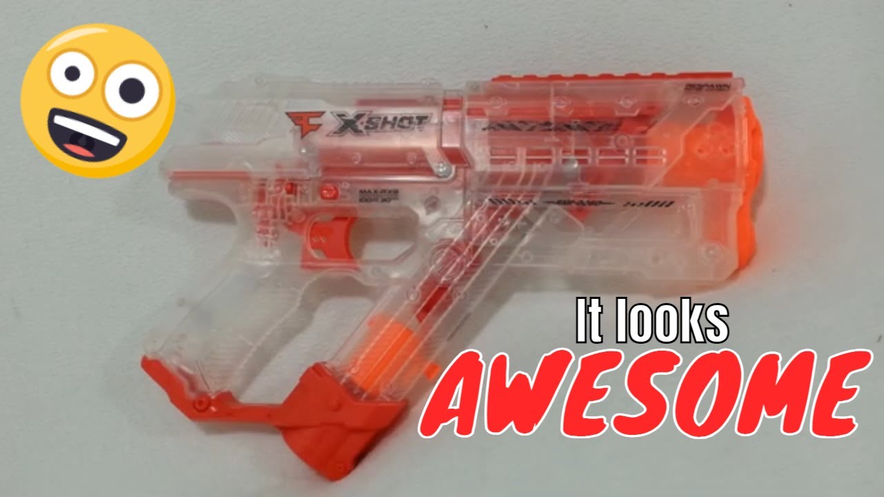X-Shot Chaos Faze Clan Respawn Blaster Review - YouTube