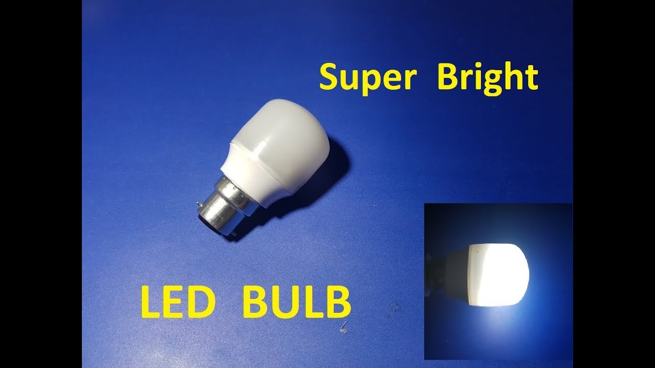 How to make Super Bright mini LED Bulb at Home - YouTube