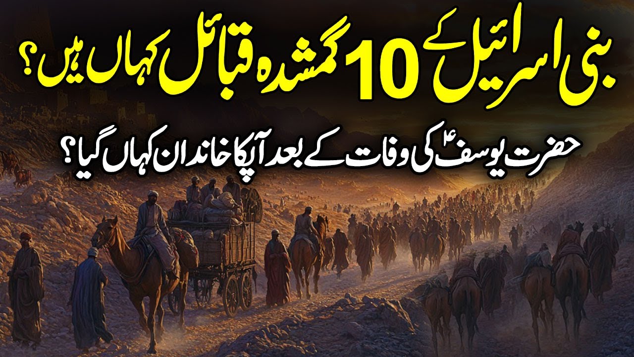 Bani Israel Ke Gumshuda Qabail Ka Waqia | 12 Tribes of Israel | Lost ...