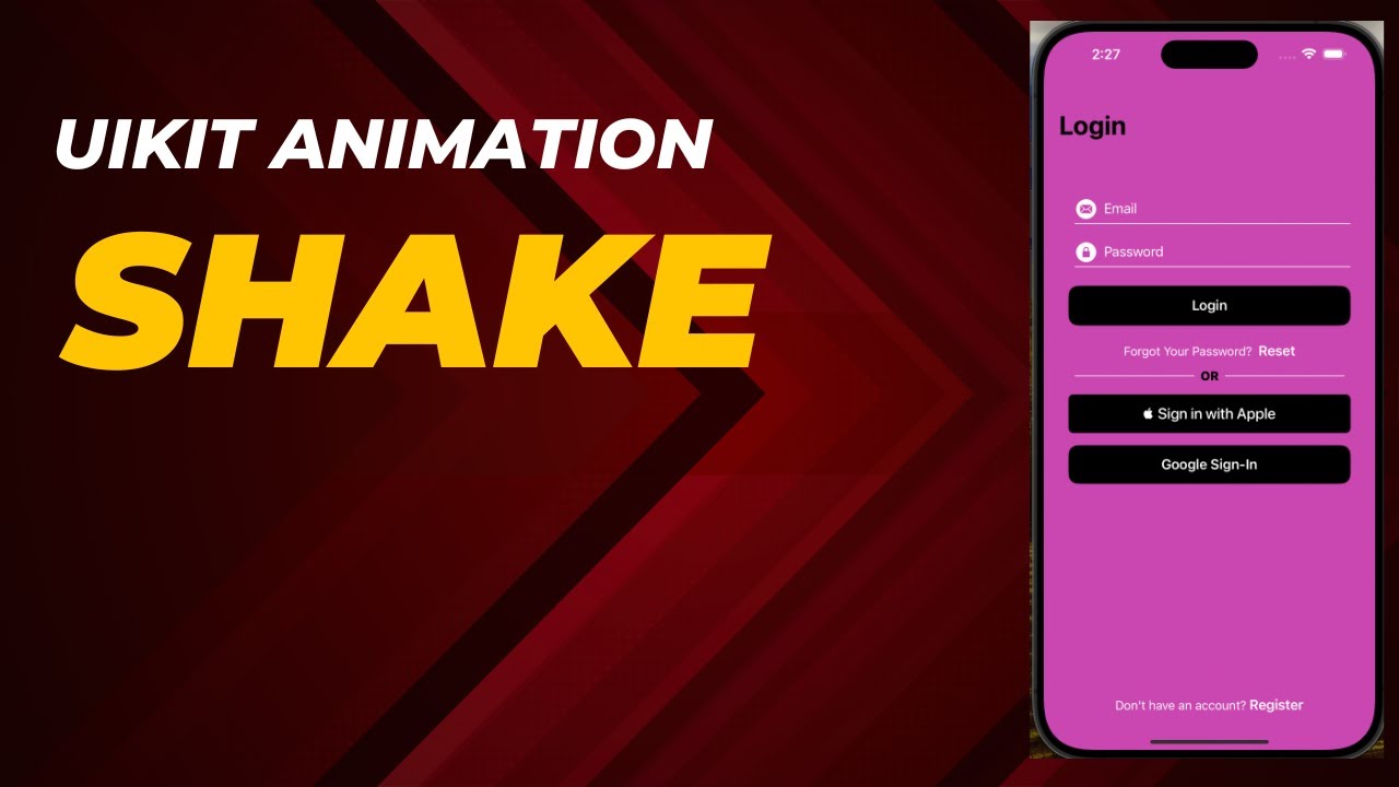 Create Shake Animations In Uikit Using Keyframes Youtube