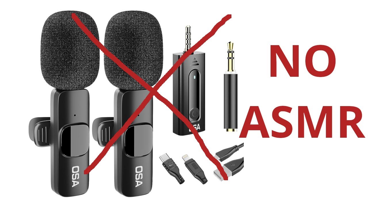 OSA Wireless Microphone Unboxing Review - K35 - YouTube