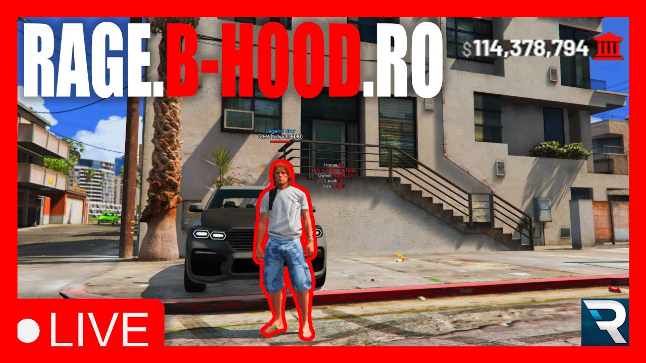 ️LIVE PE RAGE.B-HOOD.RO - MODPACK-ul in descriere ️ #ragemp #samp # ...