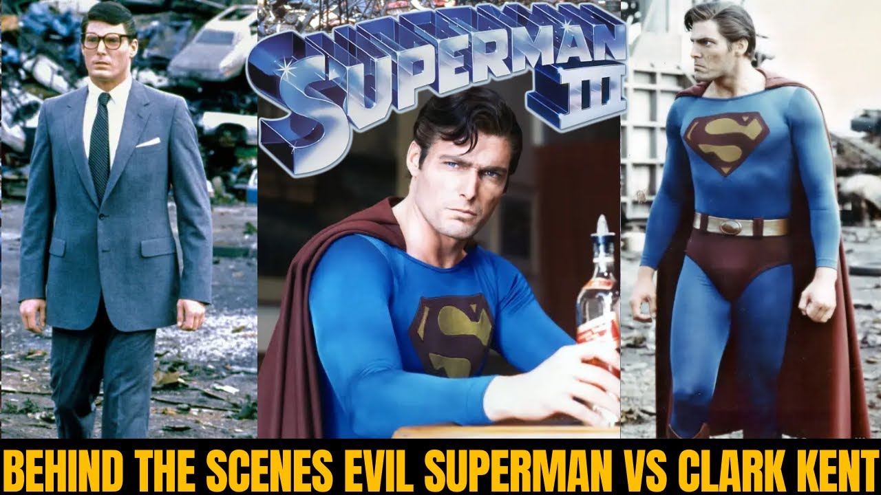 Superman III (1983) Behind The Scenes Evil Superman Fight - YouTube