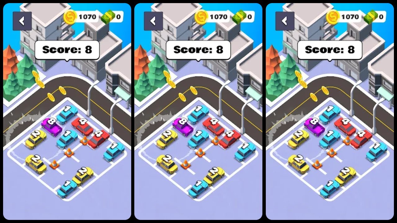 Car Merge: 3D Parking Gameplay Android - YouTube
