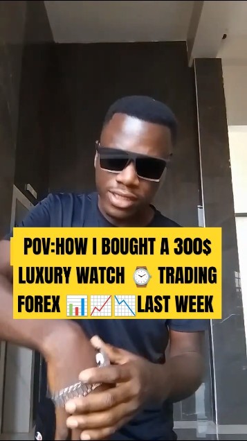 HOW I BOUGHT A 300$ LUXURY WATCH TRADING FOREX LAST WEEK 💰💰⌚⌚⌚🎉🎉 # ...