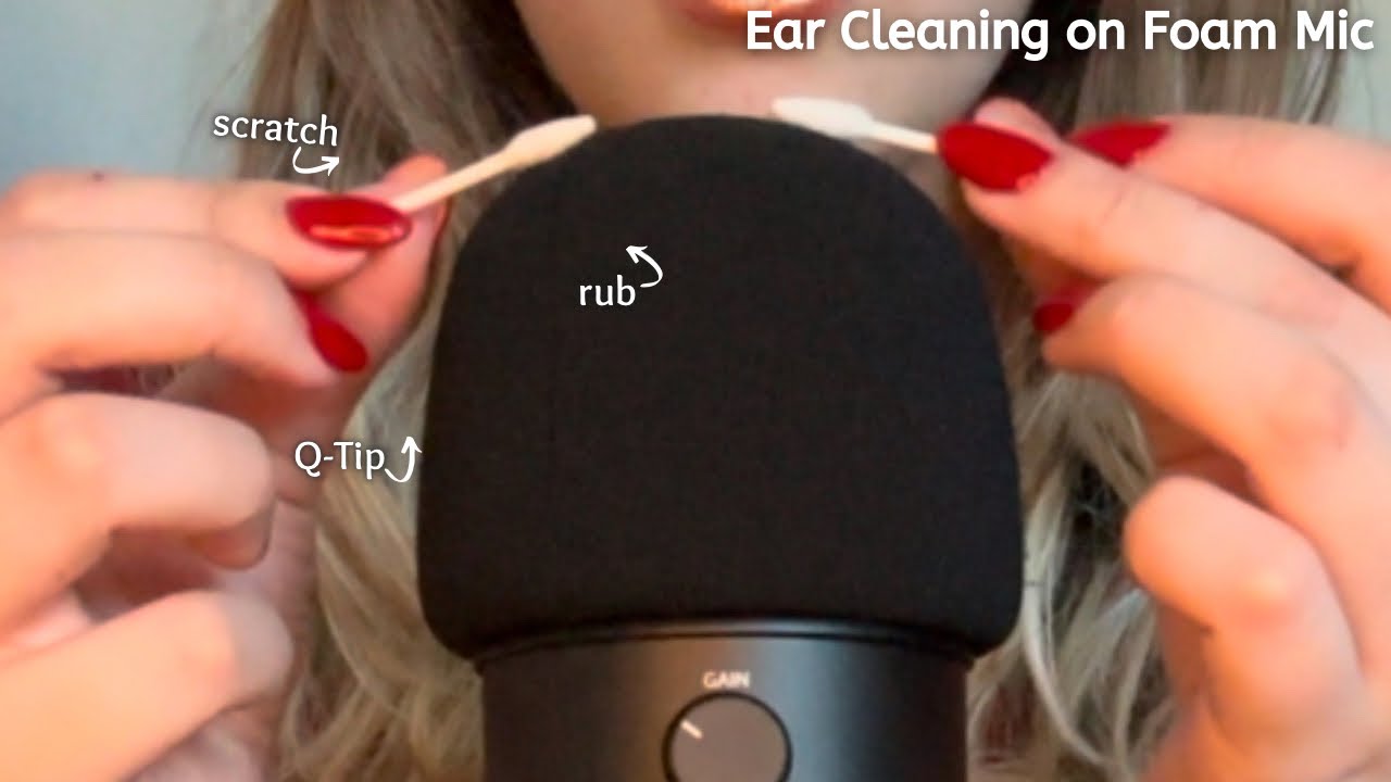 ASMR Detailed Deep EAR Cleaning on Mic - YouTube