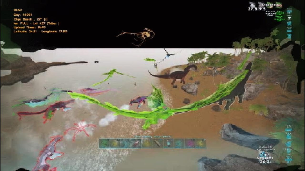 Lightning at Rag!!!🔥🔥 Ark Official PvP PS5 - YouTube