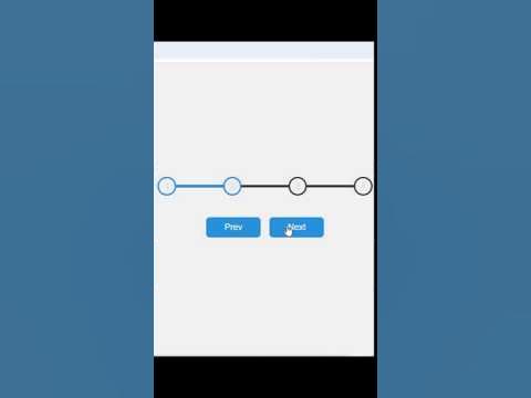 Progress Steps Animation using Html Css & Javascript #shorts #shortsviral #coding - YouTube