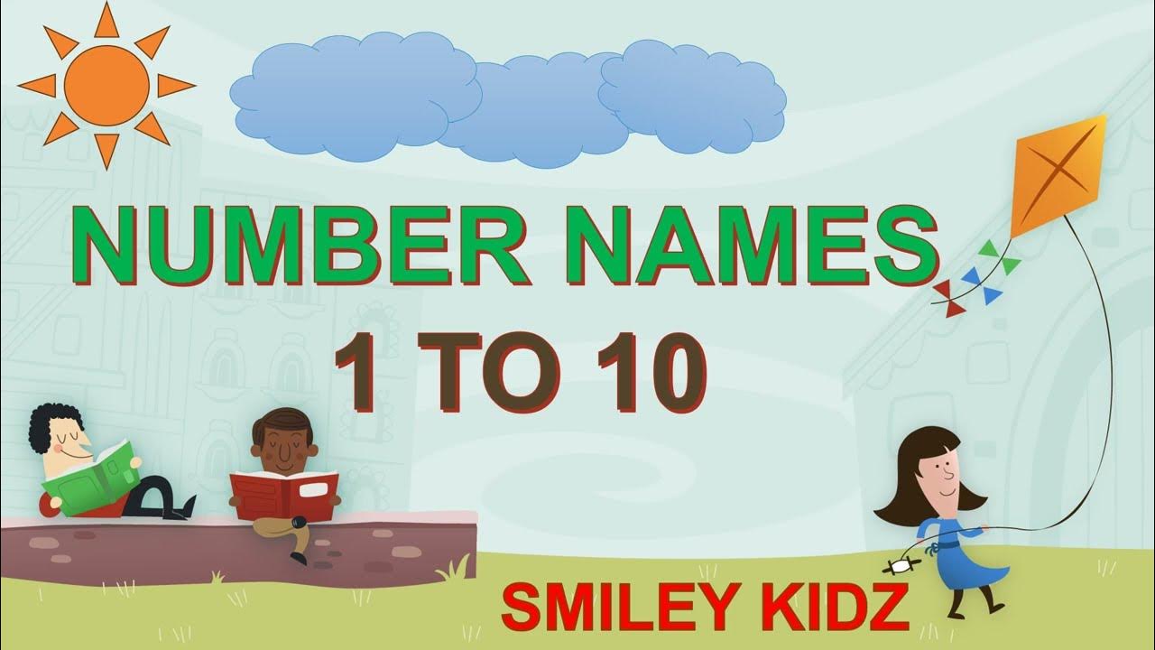 Number Names | Learn Number Names 1 - 10 | 1 to 10 Number Spellings | 1 to 10 | - YouTube