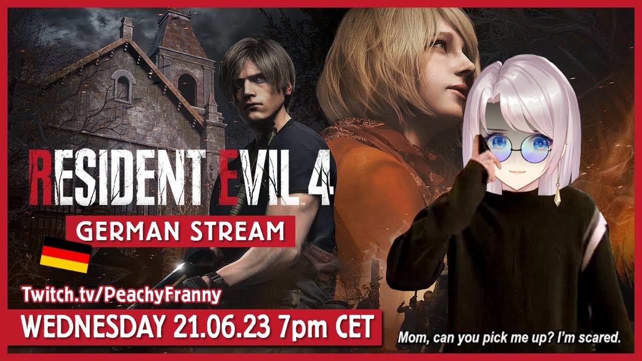 《VTUBER》German Tuesday! (☉౪ ⊙) Das Wohnhafte Böse vier ┐(°‿°)┌ - YouTube