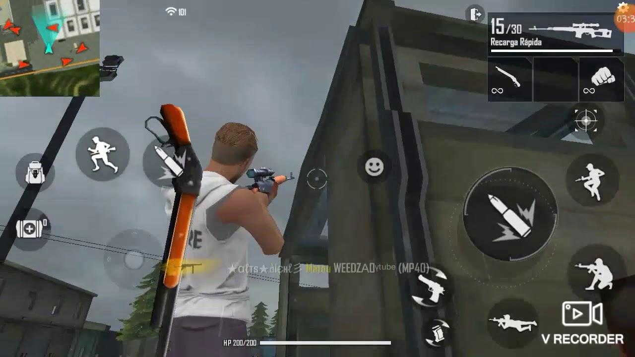 Fingindo ser boot (treinamento) !!FREE FIRE!! - YouTube