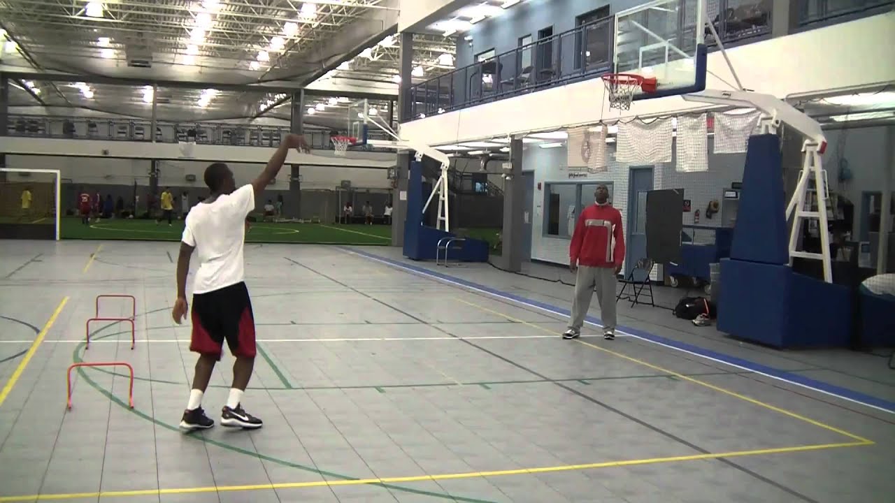 FOOT WORK: Brad Pinchback Basketball Training - YouTube