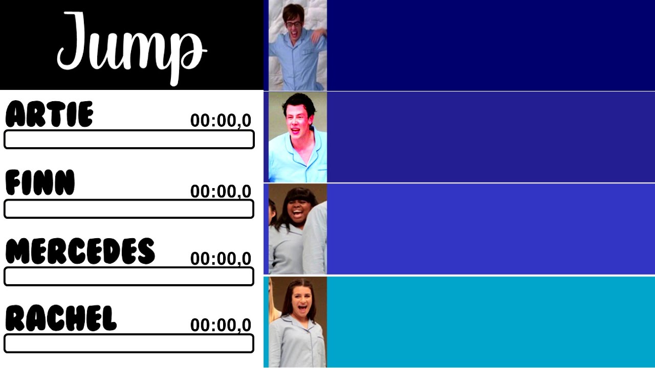 Glee - Jump | Line Distribution + Lyrics - YouTube