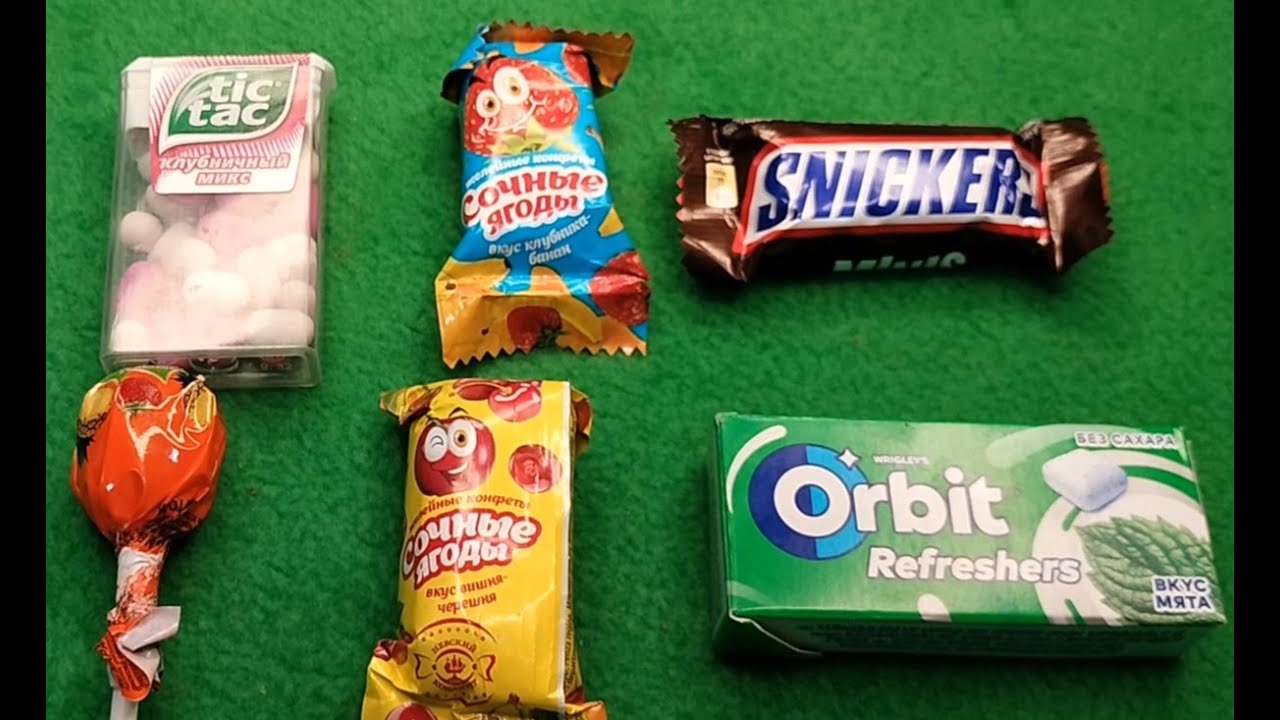 🍭 Many candies. 🍭 Sweets unboxing! All the most delicious and even a ...