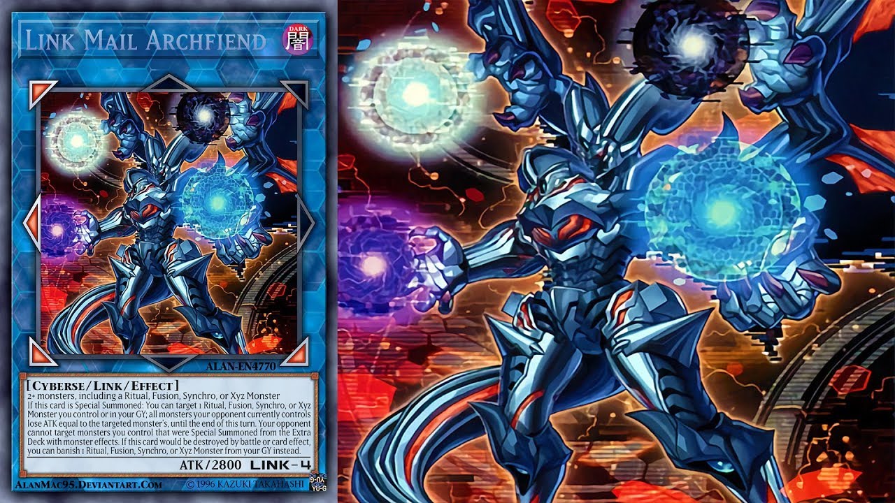 YGOPRO Link Mail Archfiend リンクメイル・デーモン - YouTube